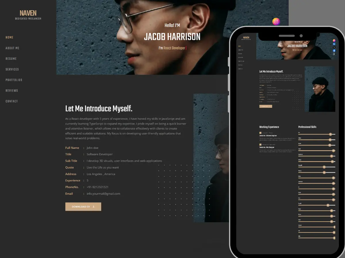 Jacob Harrison - ThePortfolyo