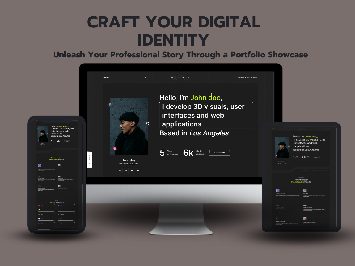 Jhon Doe - ThePortfolyo